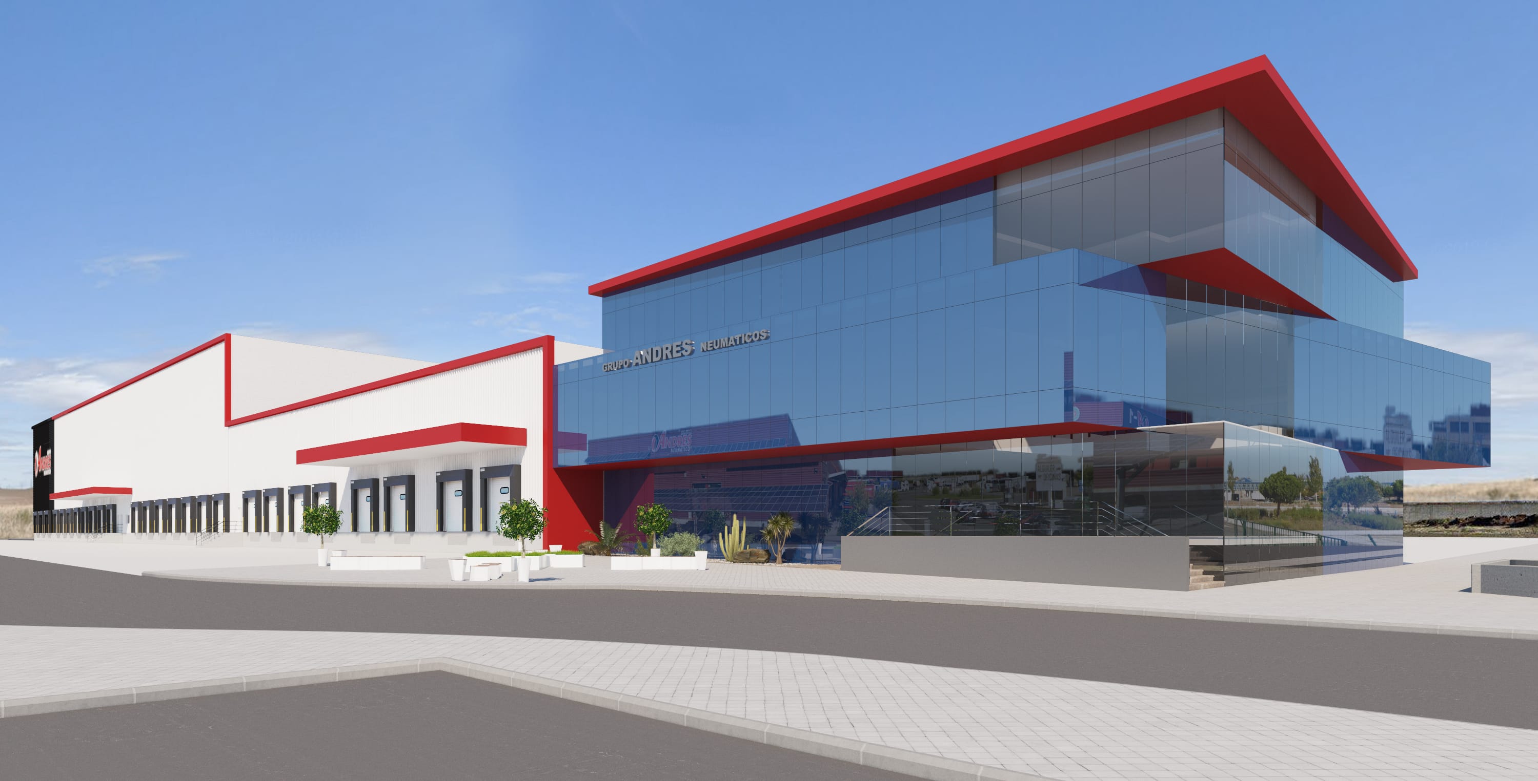 La nueva Sede Grupo Andrés ha comenzado a construirse