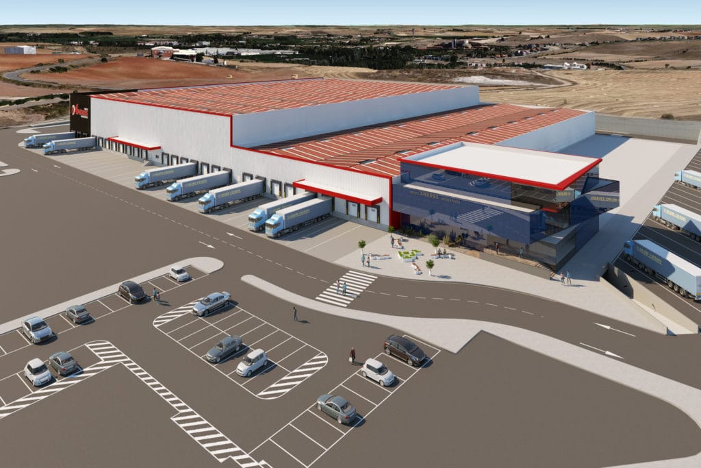 La nueva Sede Grupo Andrés ha comenzado a construirse